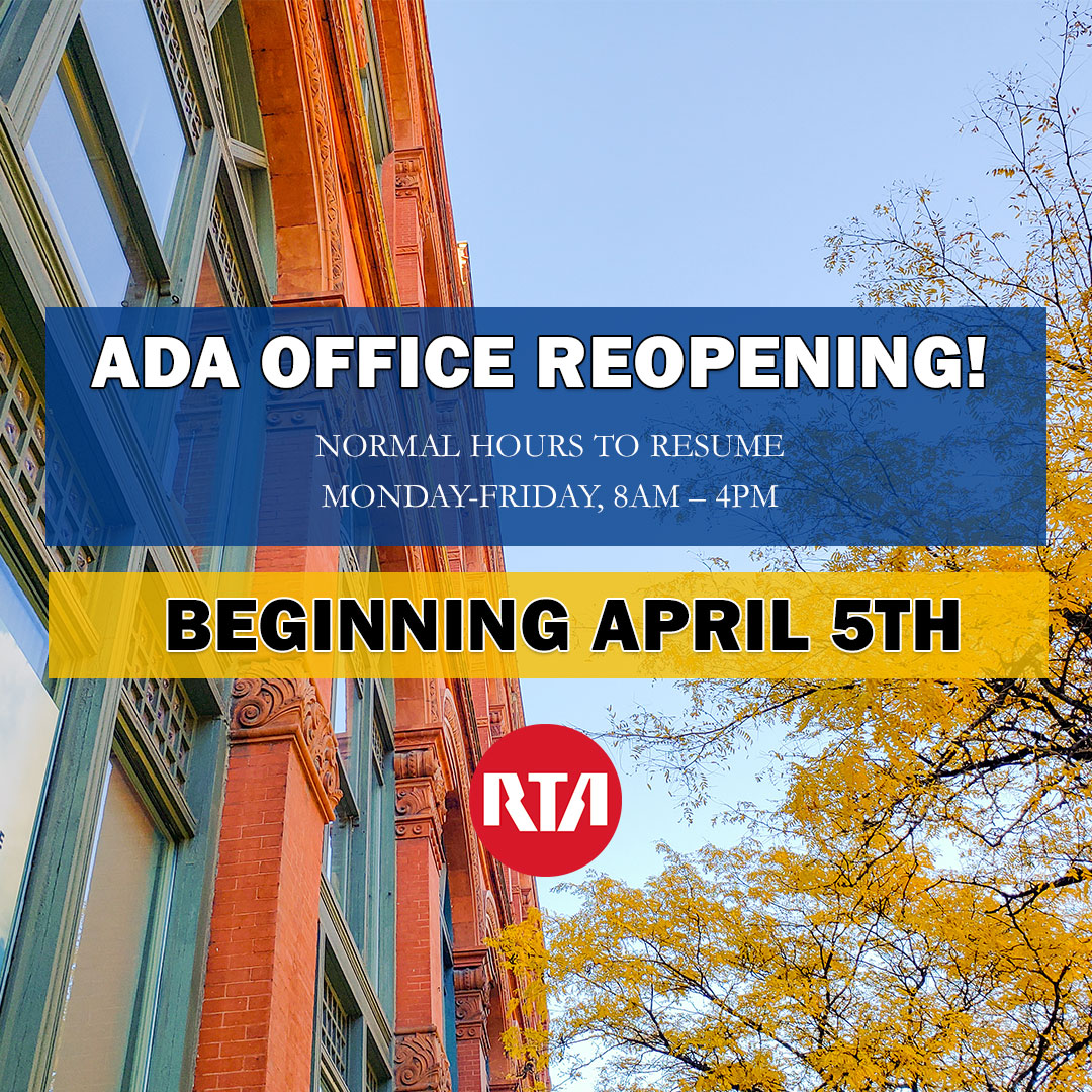 ADA Office Downtown Reopening to the Public April 5th | Greater ...